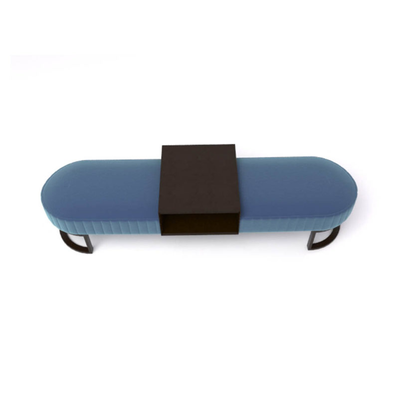 Upholstered Bench | Curved Legs Benches | Englanderline.com