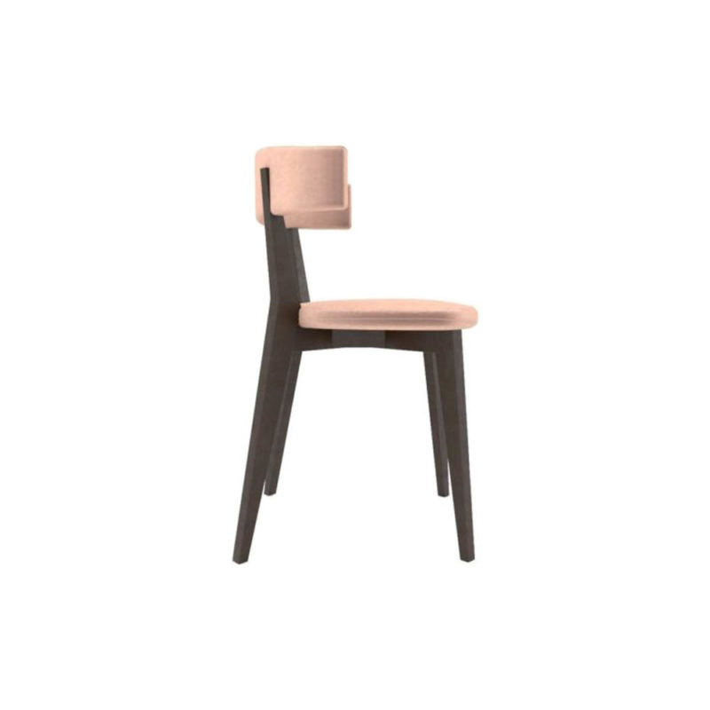 High Back Dining Room Chair | Upholstered Arm Less Chairs