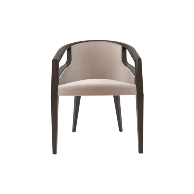 Upholstered Tub Dining Chair | Wooden Frame Dining Chairs