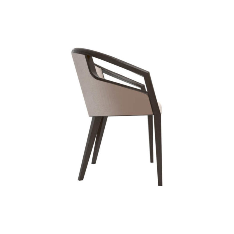 Upholstered Tub Dining Chair | Wooden Frame Dining Chairs