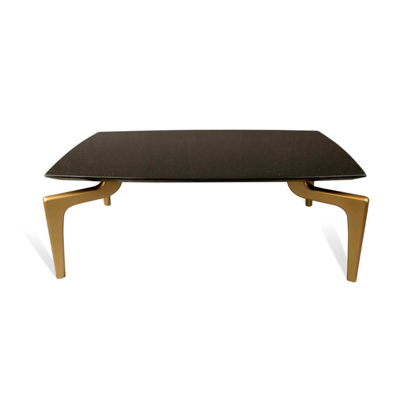Rectangular Coffee Table | Curved Legs
