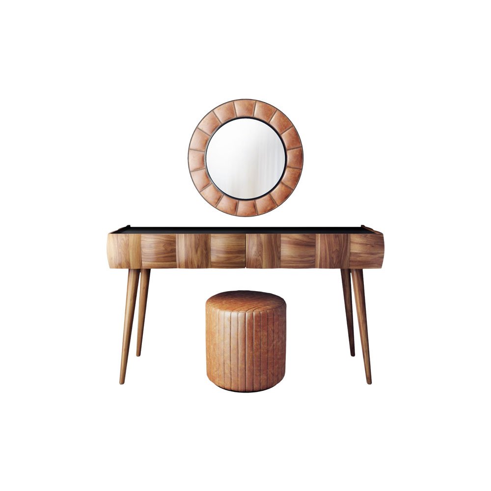 Dressing Table | Wooden Dressing Tables | Natural Veneer Inlay