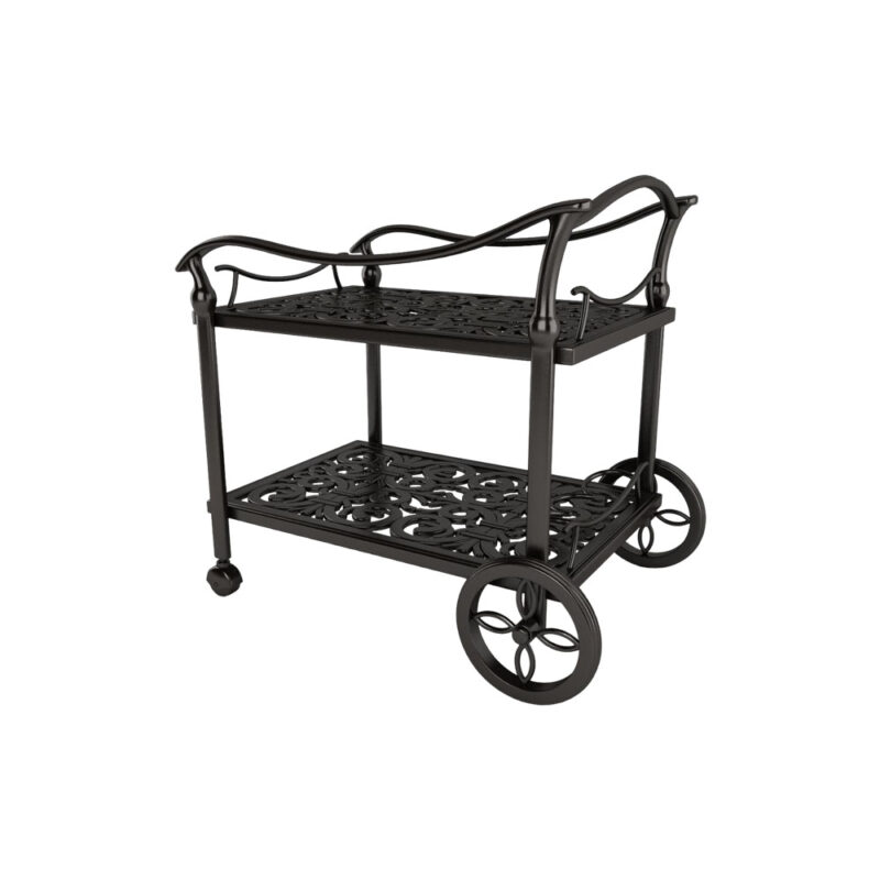 Luxury Bar Cart | Stainless Steel Bar Cart