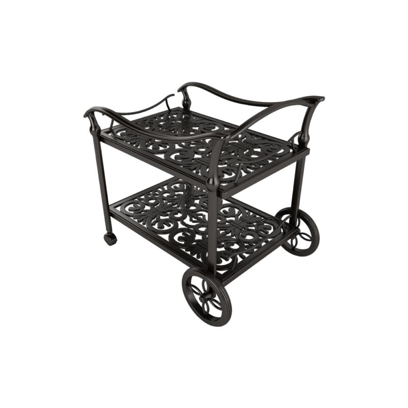 Luxury Bar Cart | Stainless Steel Bar Cart
