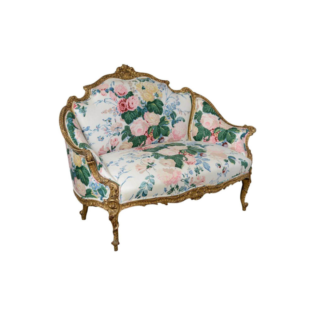 Vintage Floral Settee – Englanderline