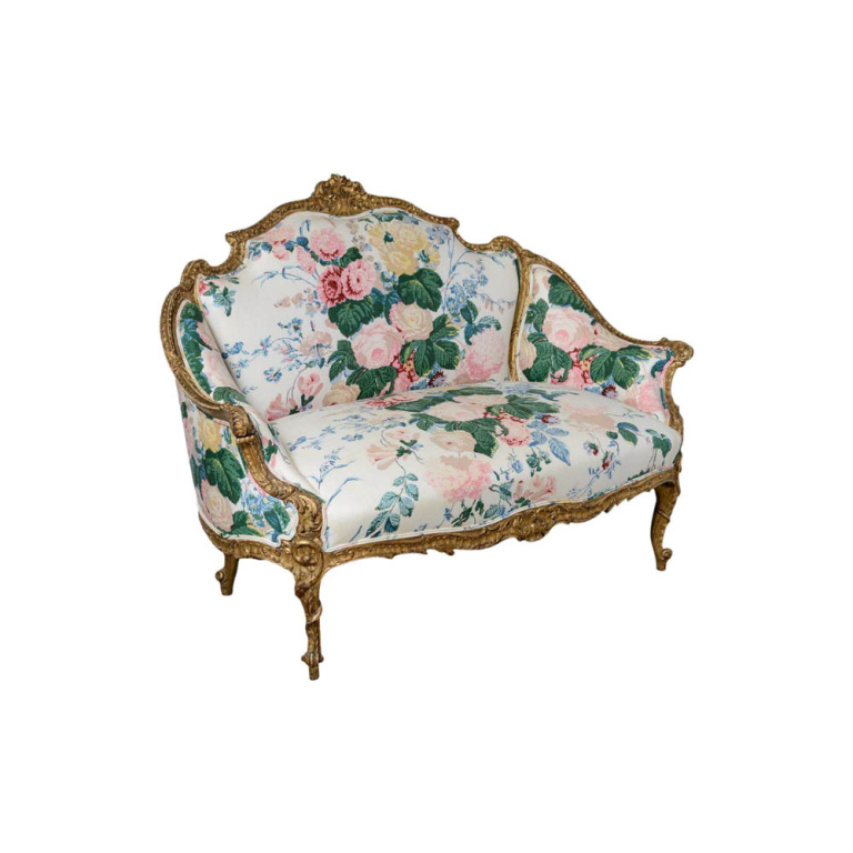 Vintage Floral Settee – Englanderline