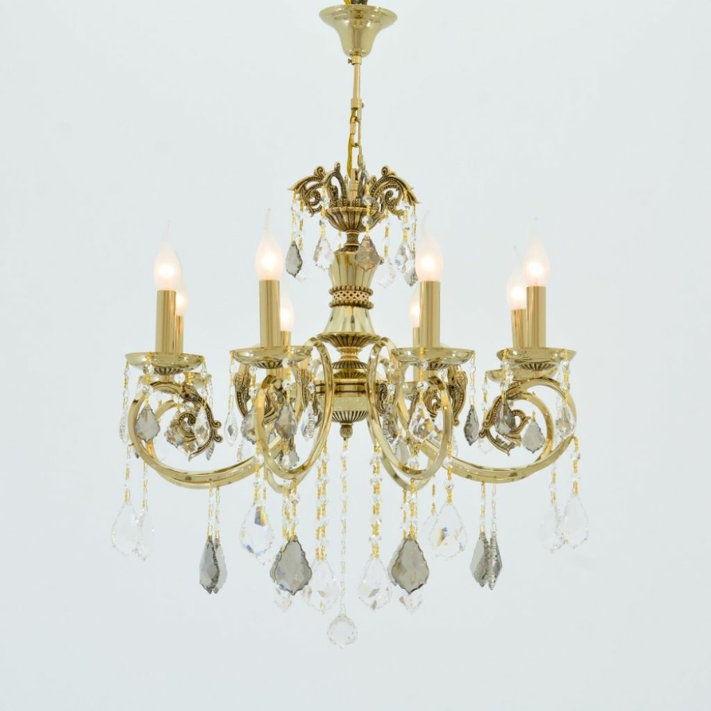 Nancy Gold 8 Lights Chandelier 8 - Englanderline