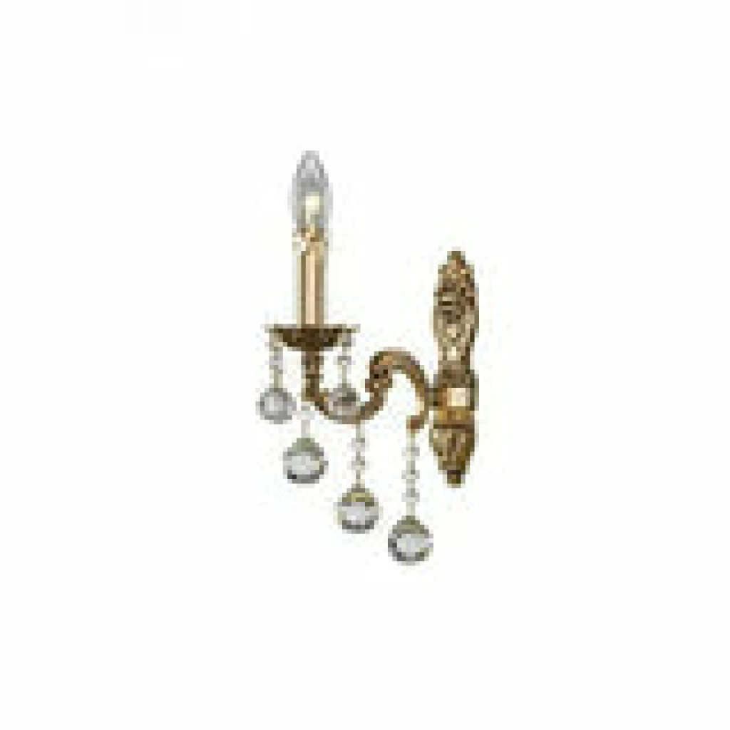 Brass – 1 Bulb – Gold Oxide – Ball Clear – Englanderline